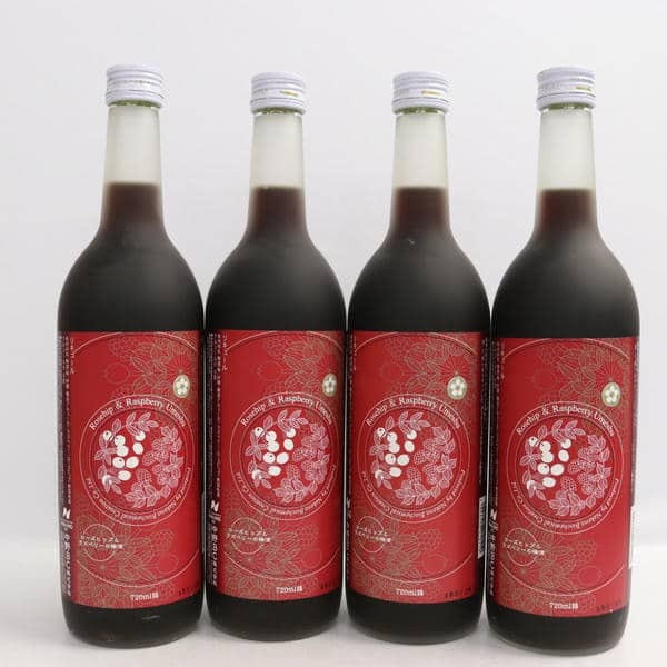 Yahoo!オークション - 1円~【4本セット】ローズヒップとラズベリーの梅...