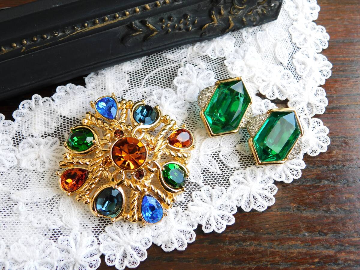 Yahoo!オークション - JLS ジャンルイシェレル マルチカラーのヴィンテ...