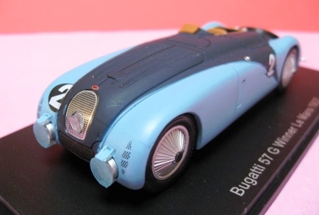 Yahoo!オークション - 1/43 ブガッティ・タイプ57G '37 ルマン24時間優...