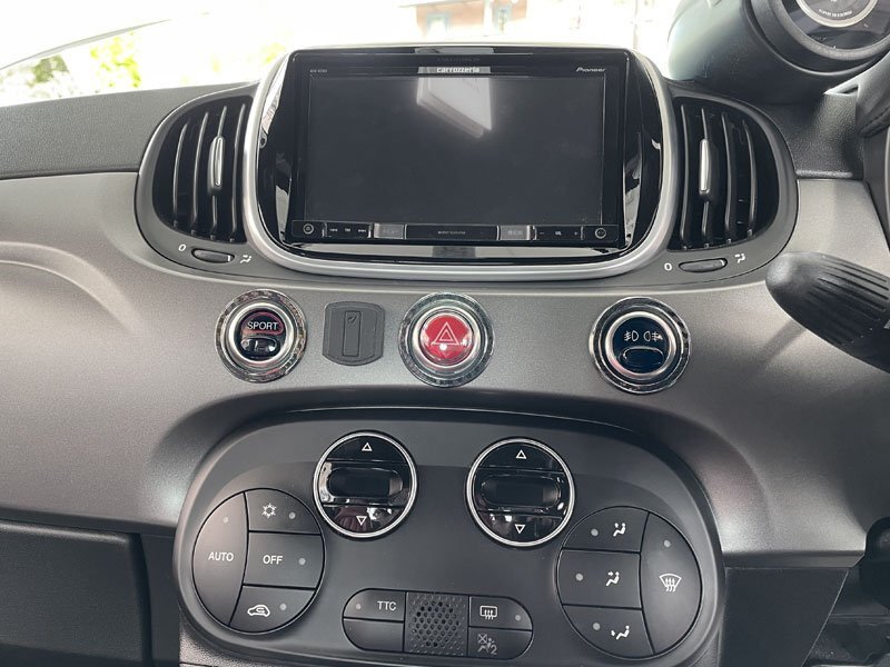 Yahoo!オークション - ABARTH F595/F695 ハザードリングセット/カーボ...