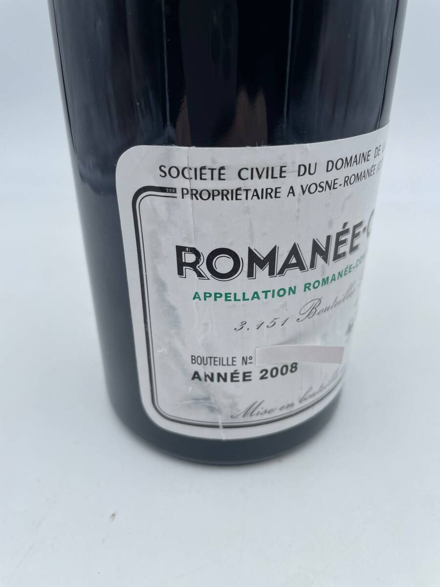 Yahoo!オークション - DRC ROMANEE CONTI 2008 / DRC ロマネコンティ 2...