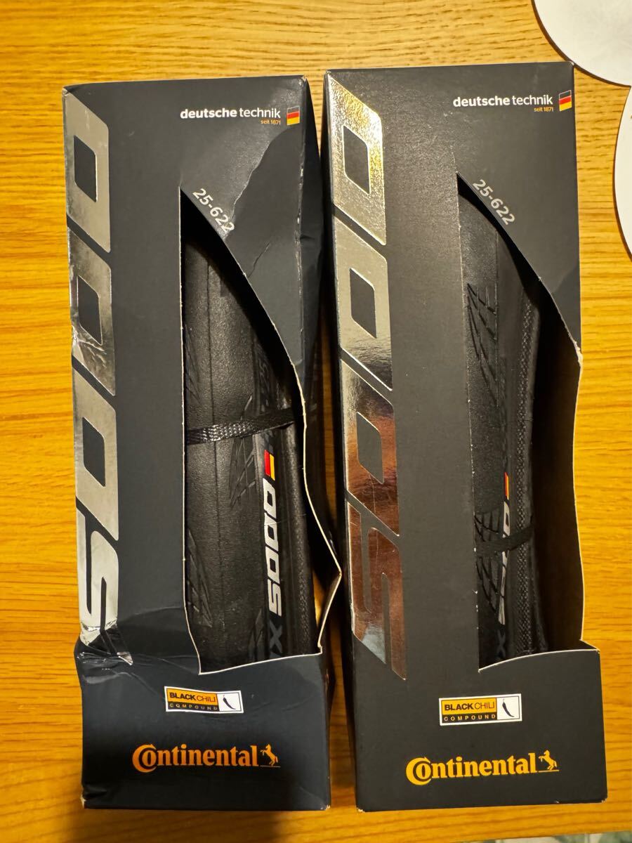 Yahoo!オークション - コンチネンタル GP5000 25C クリンチャー 2本セ...