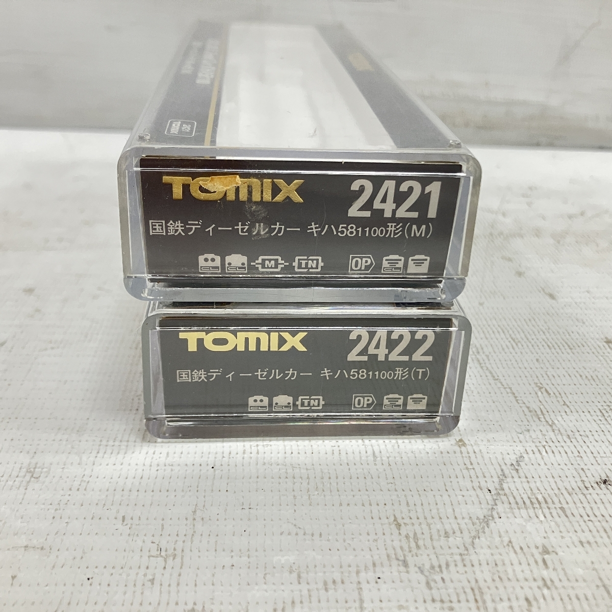 Yahoo!オークション - TOMIX 2421 2422 国鉄 ディーゼルカー キハ 58 1...