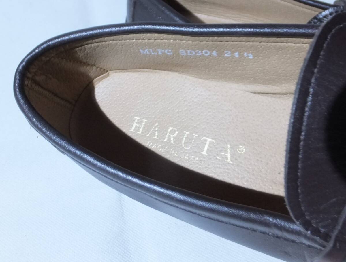 Yahoo!オークション - HARUTA MLPC SD304 ハルタ ローファー こげ茶 24...