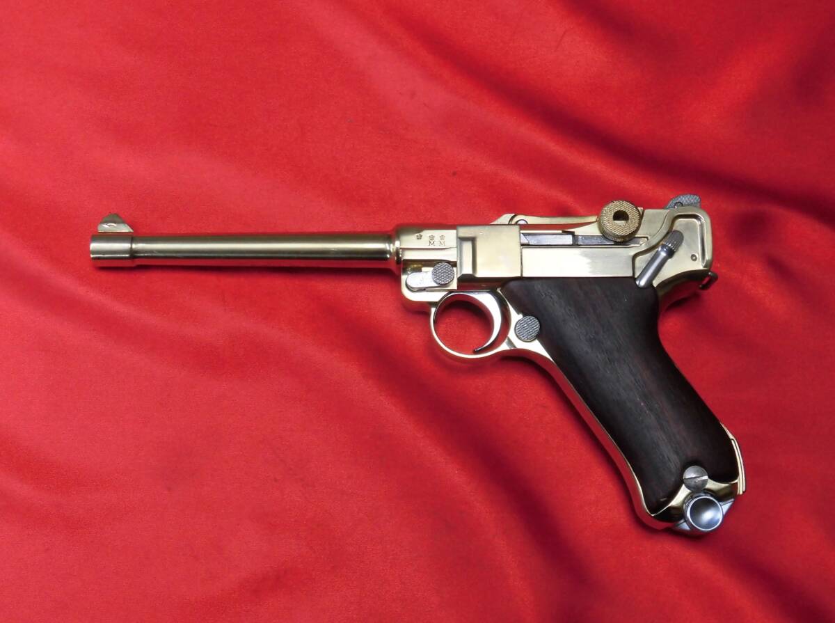 Yahoo!オークション - 美品 マルシン ルガー P-08 6インチ MARINE ダミ...