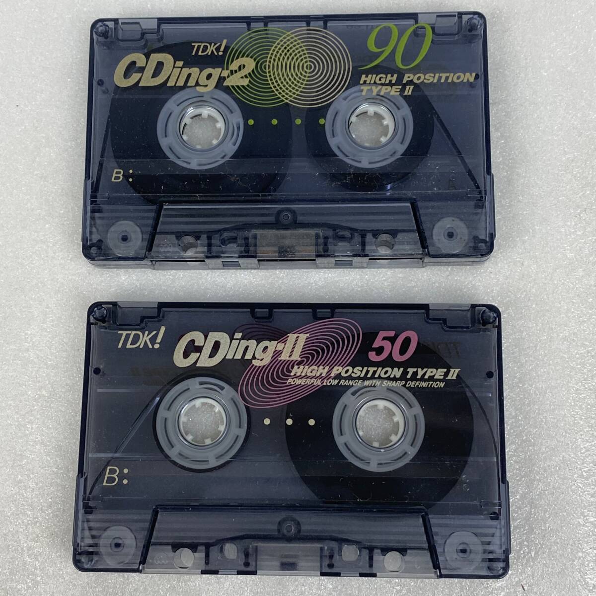 Yahoo!オークション - カセットテープ TDK ハイポジ タイプⅡAD2とCDin...