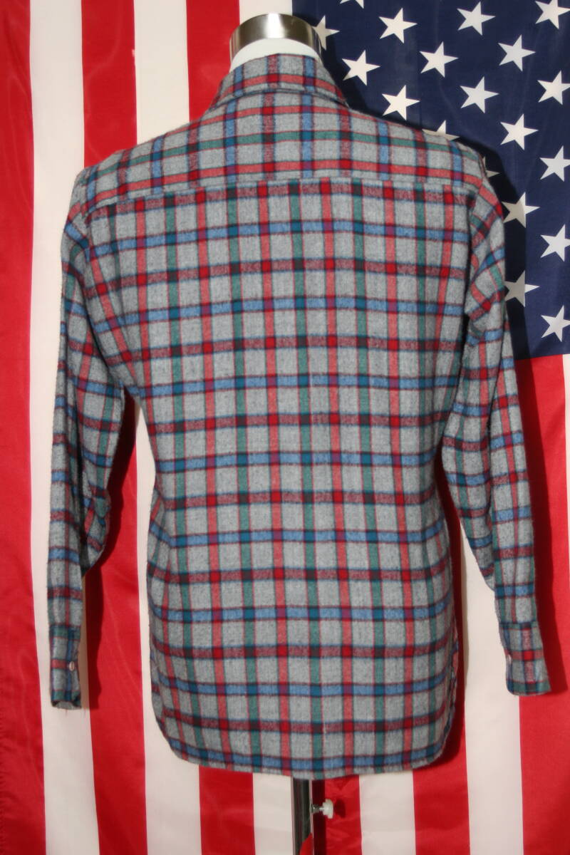 Yahoo!オークション - MR064 VAN HEUSEN チェック フランネル...