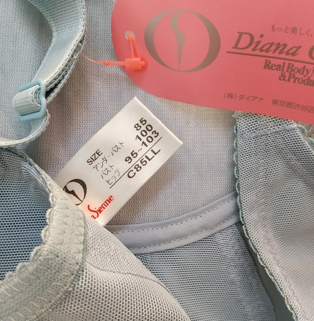 Yahoo!オークション - ダイアナ ボディスーツ C85LL ブルーミスト 新品...