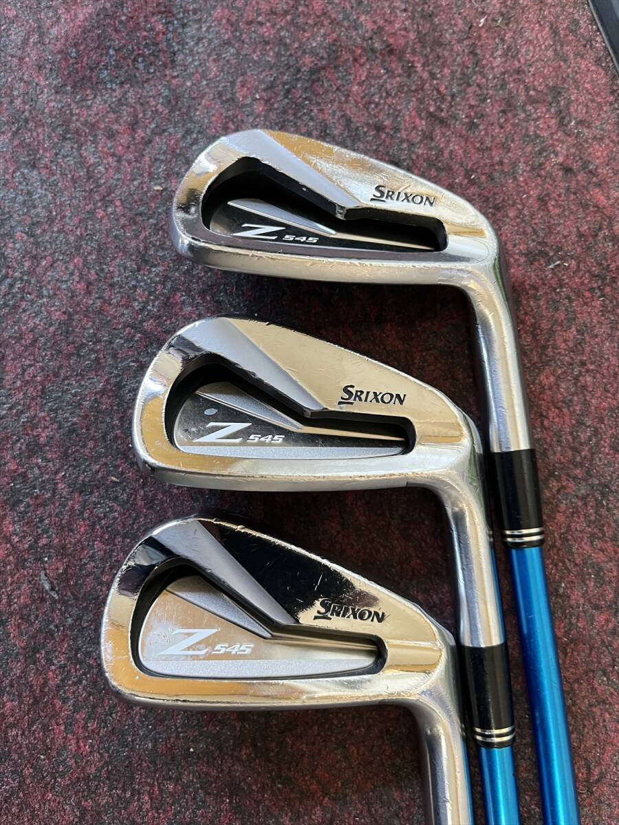 Yahoo!オークション - ダンロップ スリクソンZ545/Miyazaki Blue /S