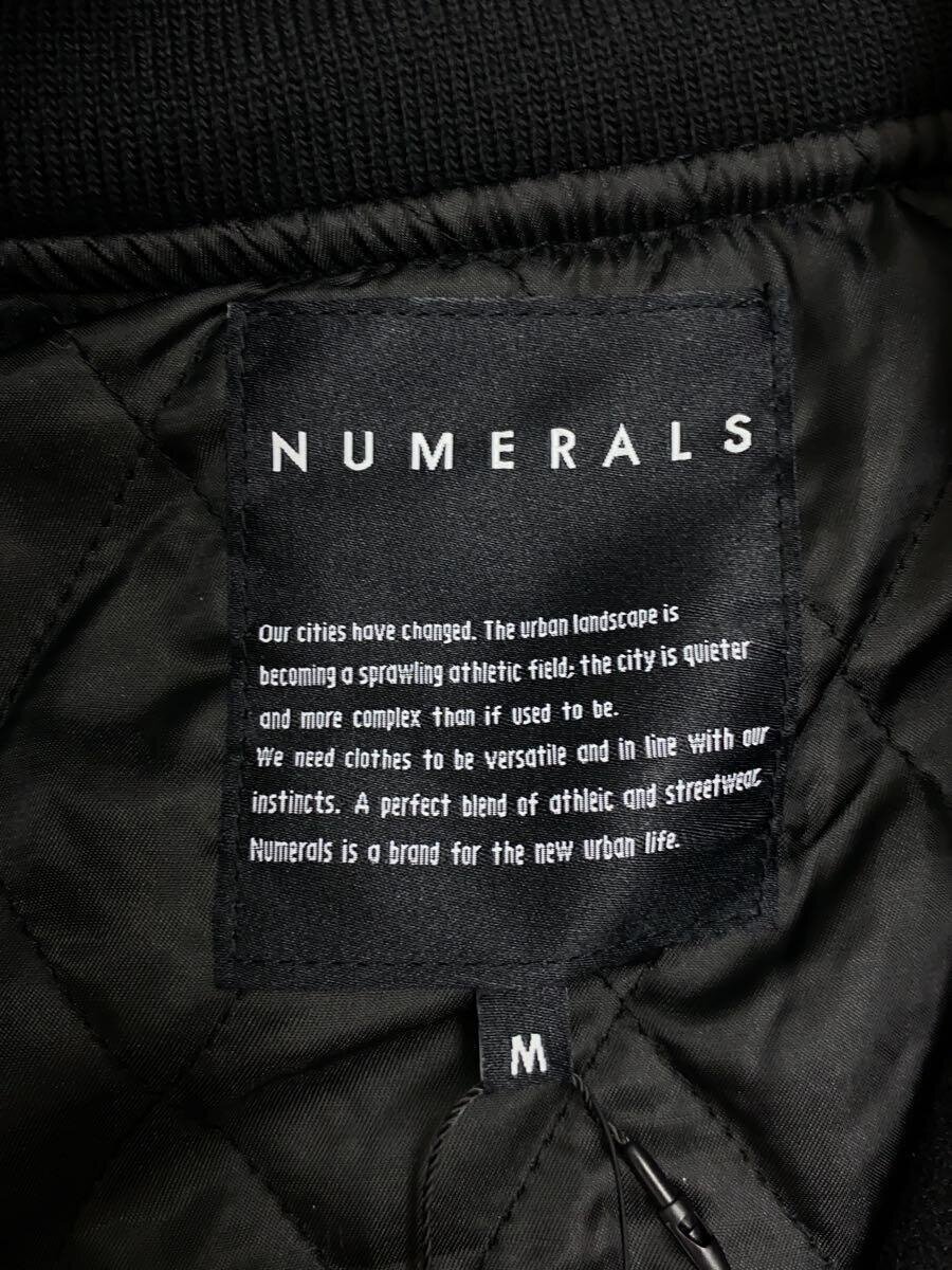 Yahoo!オークション - NUMERALS スタジャン/M/ポリエステル/ブラック/無地