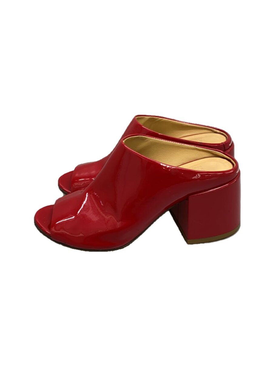 Yahoo!オークション - MM6 サンダル/38/RED/エナメル//