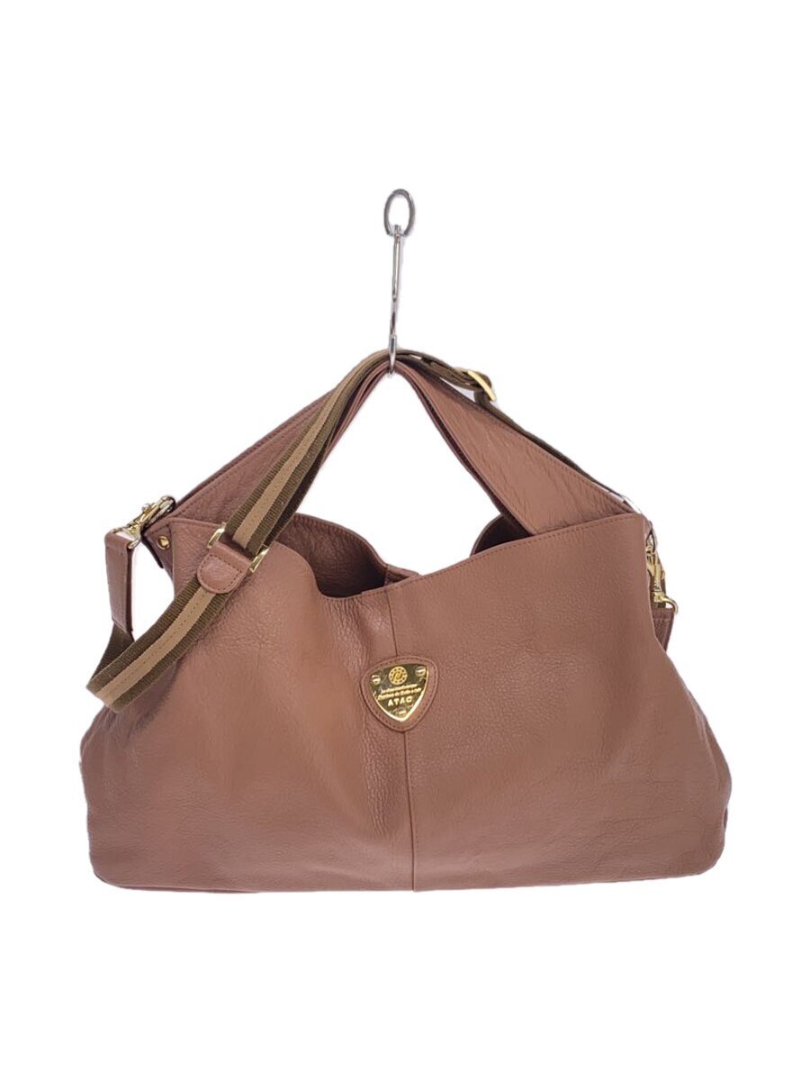 Yahoo!オークション - ATAO ショルダーバッグ/レザー/BRW/無地/elvy+/2...