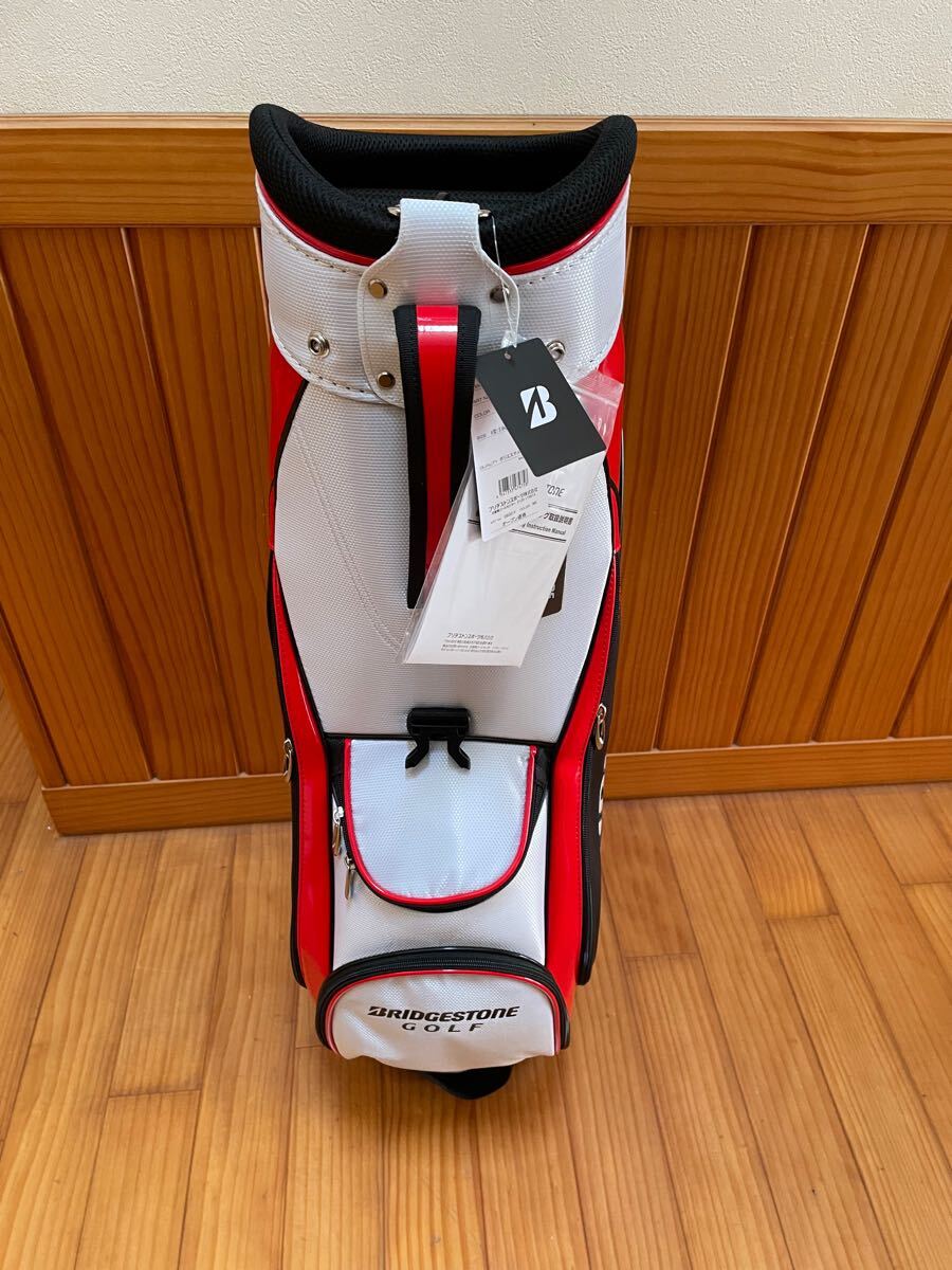 Yahoo!オークション - 【新品未使用】ブリヂストンゴルフキャディバッ...