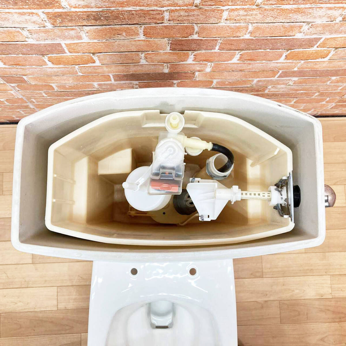 TOTO トイレ レスティカ 洋式便器 床下排水 CS80B 排水芯200mm とタンク SH91BA のセット #SC1 パステルアイボリー 17K(洋式)｜売買されたオークション情報 ...