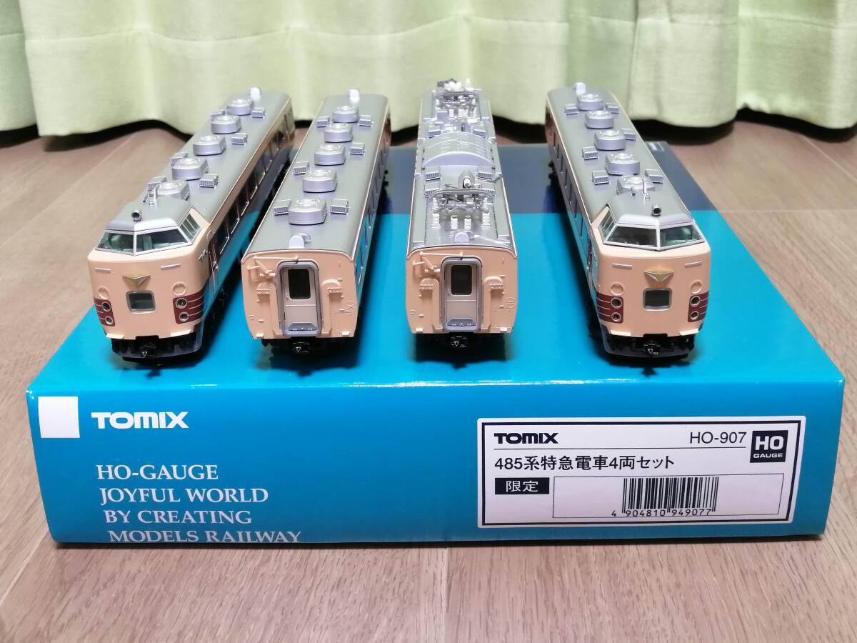 Yahoo!オークション - Tomix HO-907 485系特急電車4両セット ジャンク...