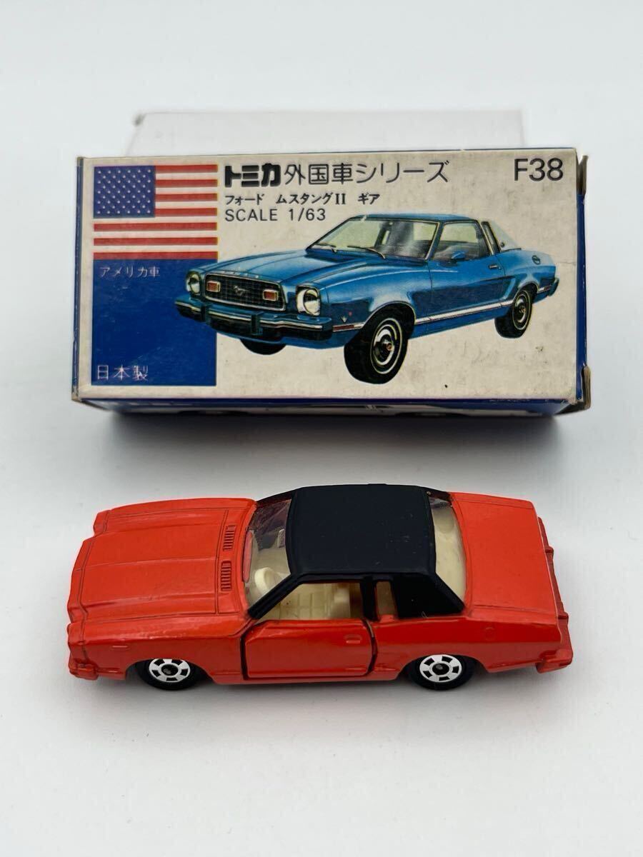 Yahoo!オークション - トミカ フォード ムスタングⅡ ギア No.F38 (日...