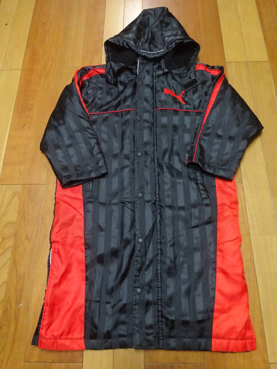 Yahoo!オークション - 100 U-192 PUMA ベンチコート キッズ サイズ130