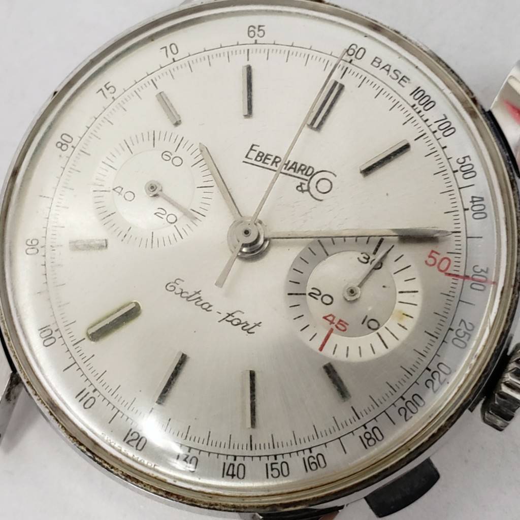 Yahoo!オークション - x/x/M121-502 EBERHARD 腕時計 フェイスのみ エ...