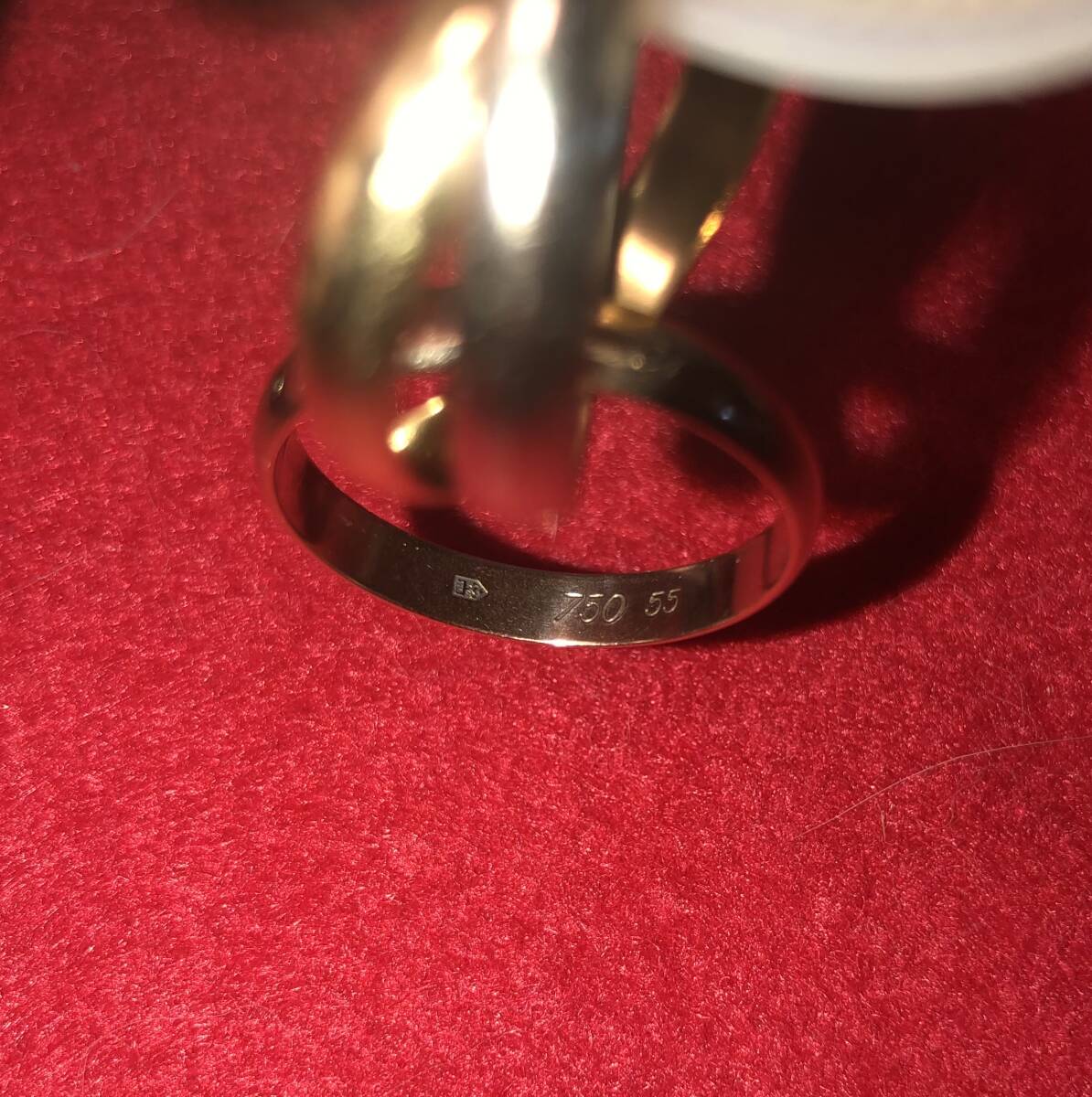 CARTIER カルティエ クラシック トリニティ 三連リング ホワイト ピンク イエローゴールド 18K 750 55 8.66g #LF155(イエローゴールド)｜売買されたオークション ...
