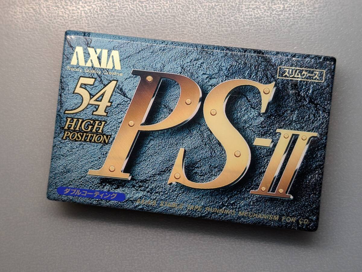 Yahoo!オークション - AXIA PS-II 54 カセットテープ TYPE II HIGH (Cr...