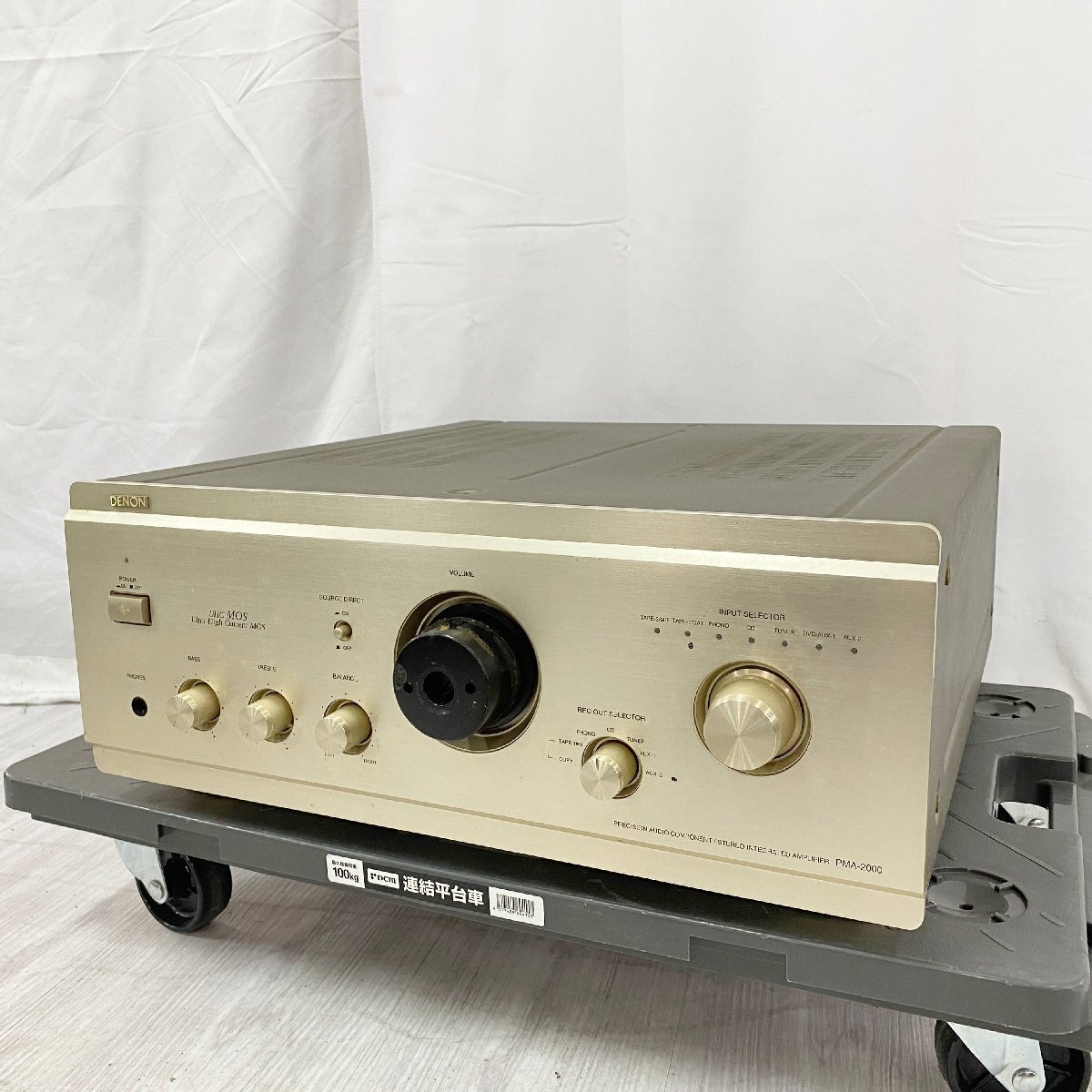 Yahoo!オークション - 1338 ジャンク品 DENON デノン プリメインアン...