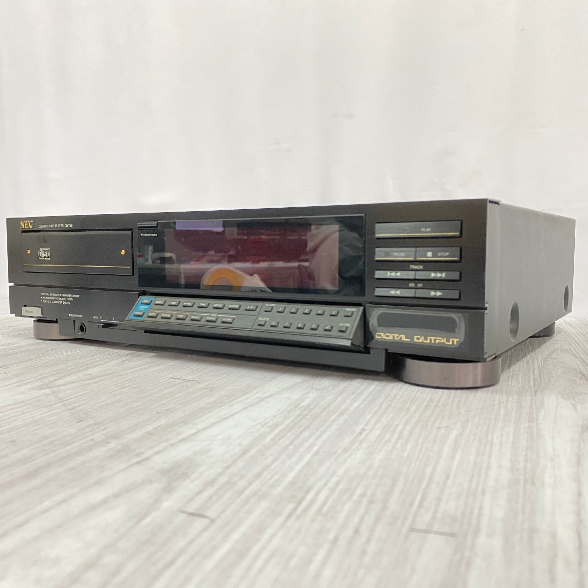 Yahoo!オークション - 1679 ジャンク品 NEC エヌイーシー CDデッキ CD...