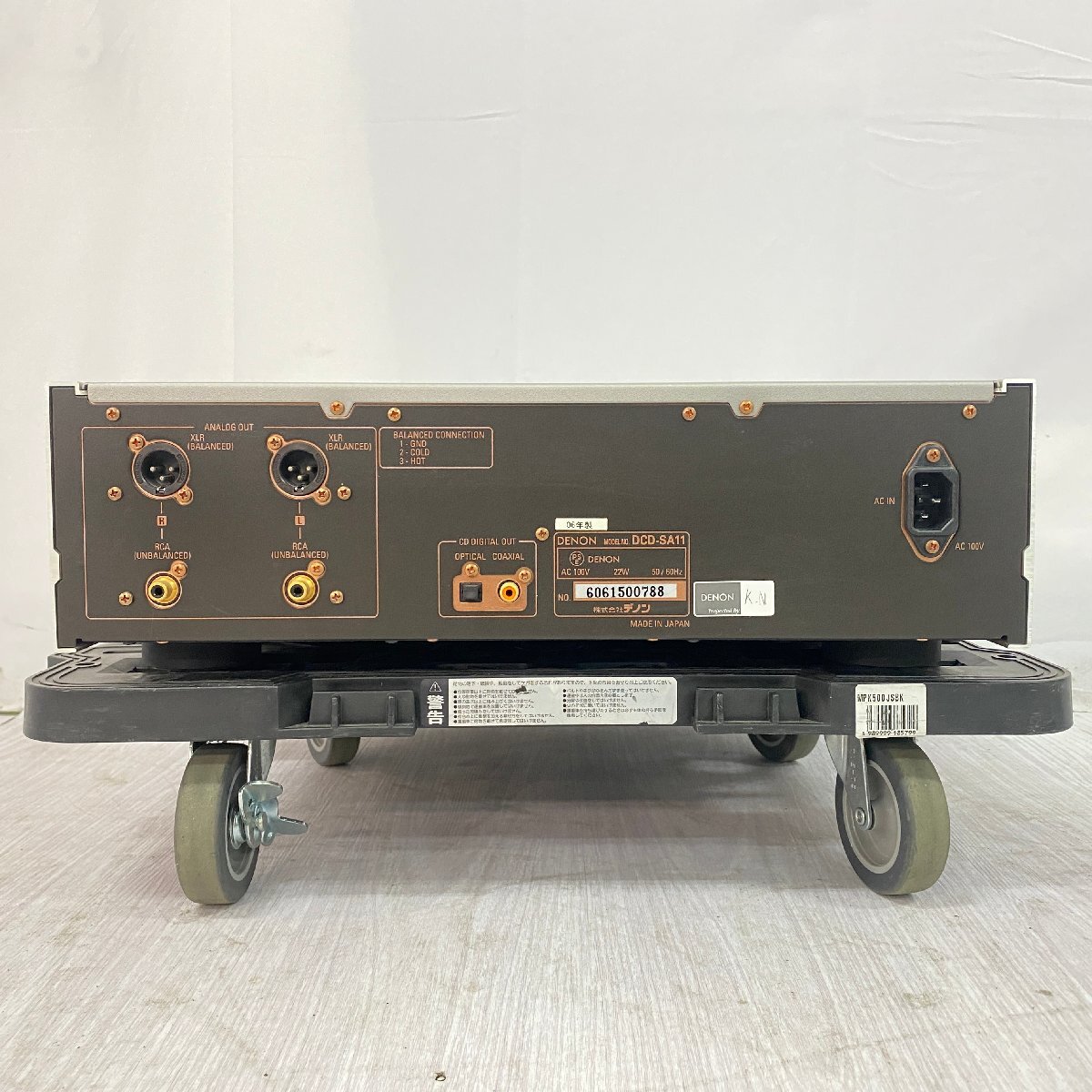 Yahoo!オークション - 1917 ジャンク品 DENON デノン SACDデッキ DCD-...