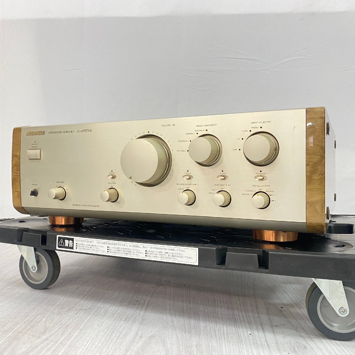 Yahoo!オークション - 1907 中古品 SANSUI サンスイ プリメインアンプ...