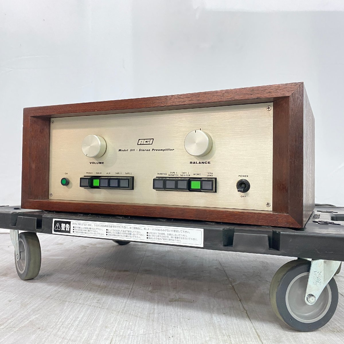 Yahoo!オークション - 2136 ジャンク品 AGI エージーアイ プリアンプ ...