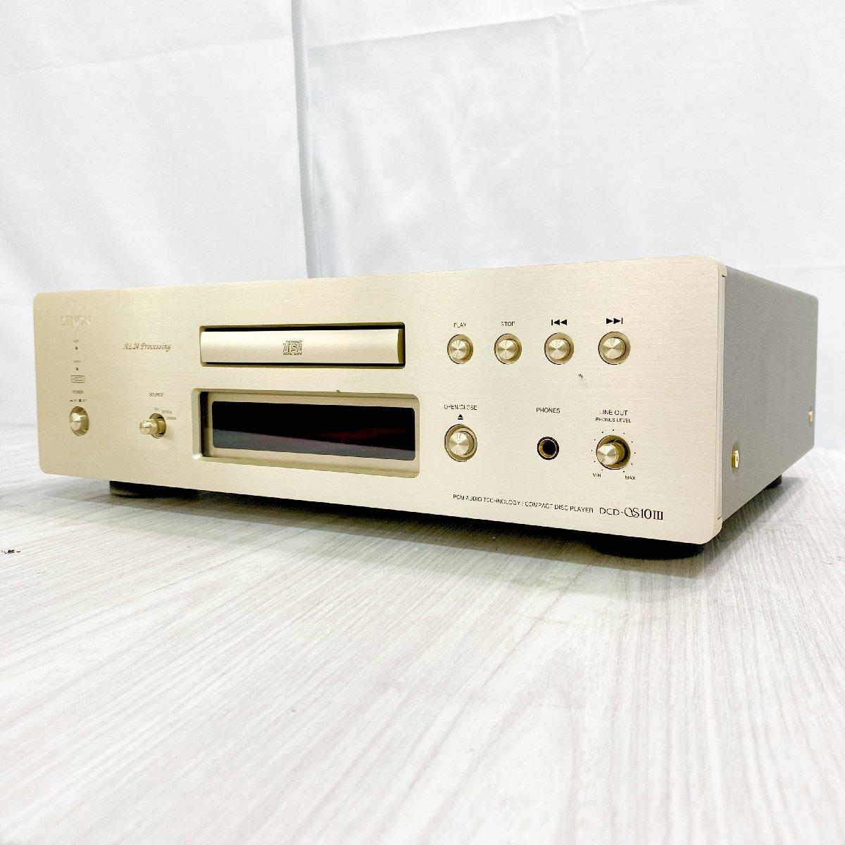 Yahoo!オークション - 2161 ジャンク品 DENON デノン CDデッキ DCD-S1...