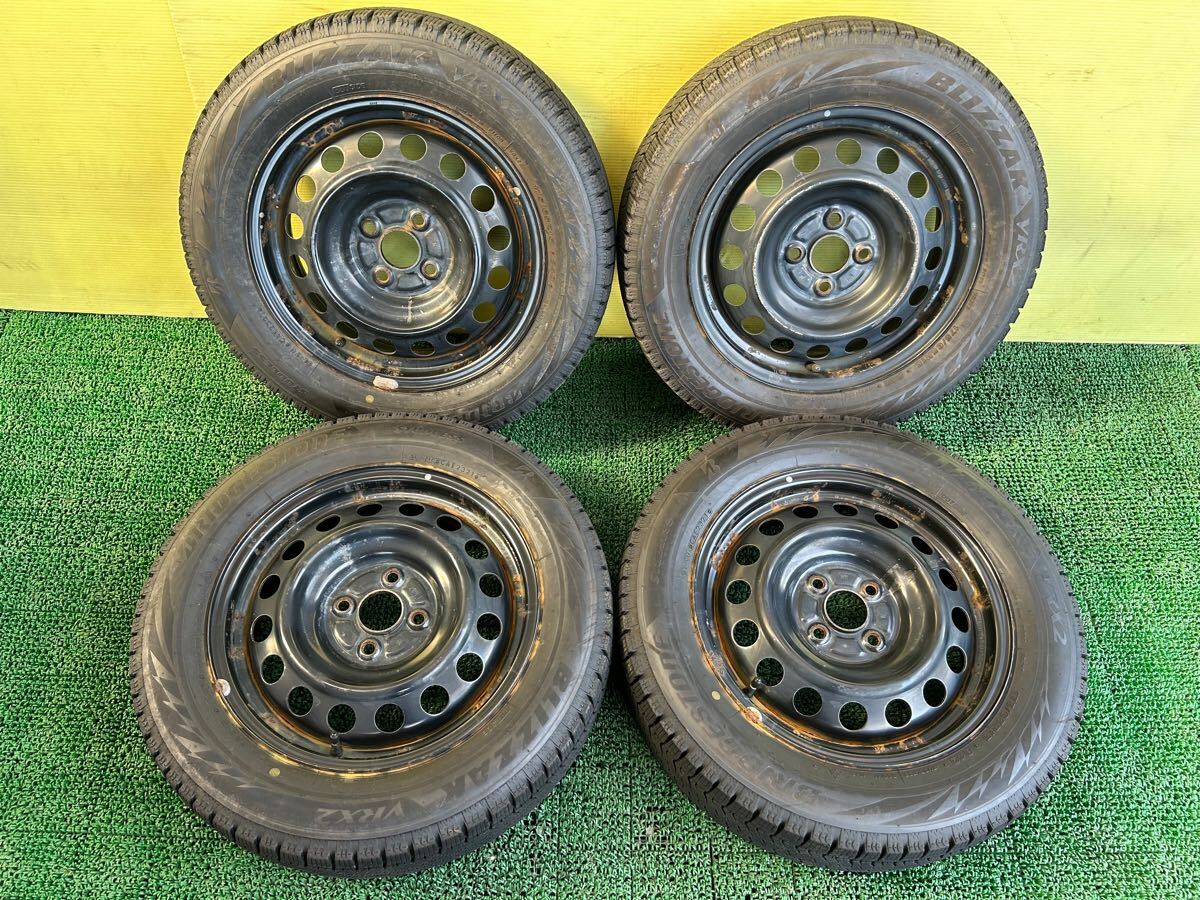 Yahoo!オークション - 175/65R15 スダットレス ブリヂストンブリザック...