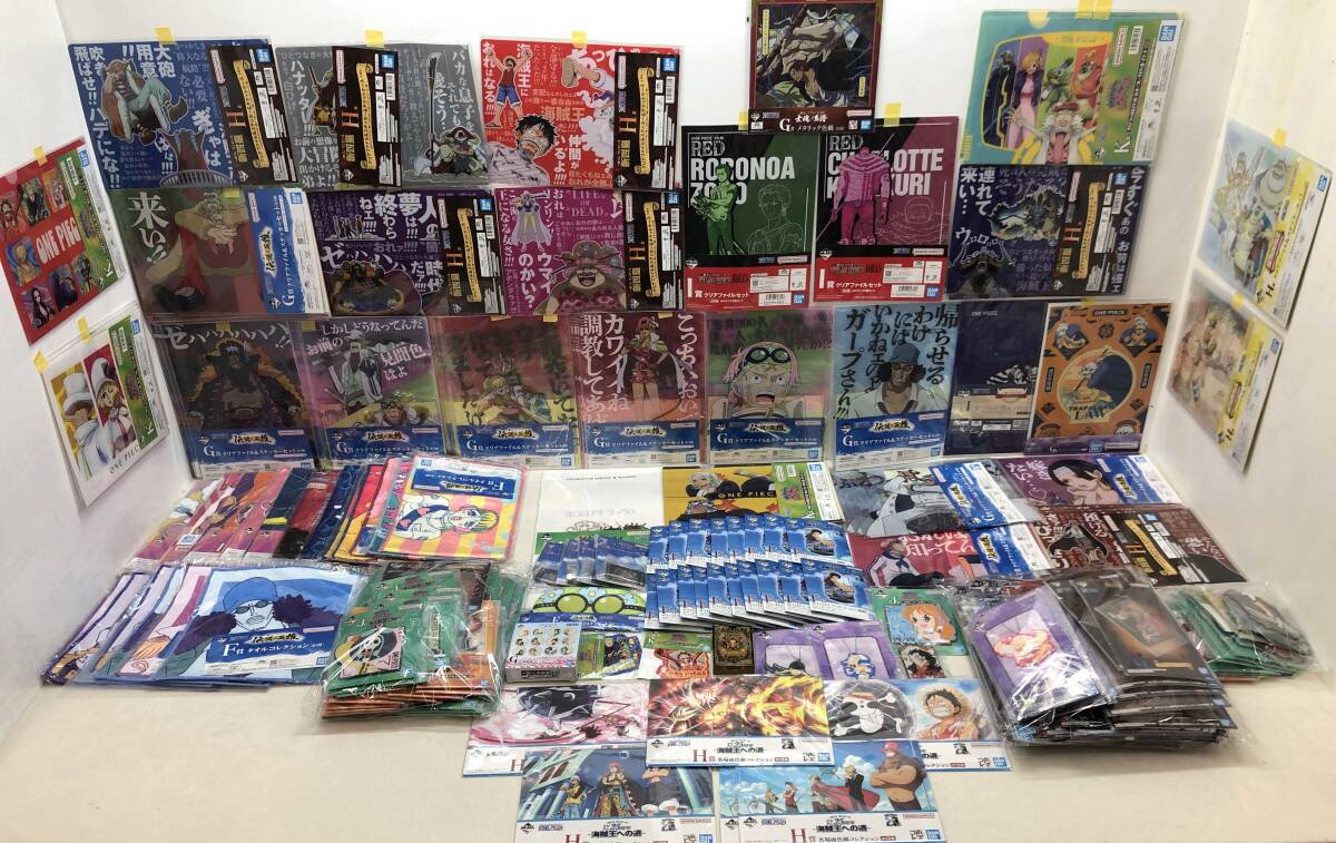 Yahoo!オークション - 076/M042 ワンピース グッズ 大量まとめ クリア...