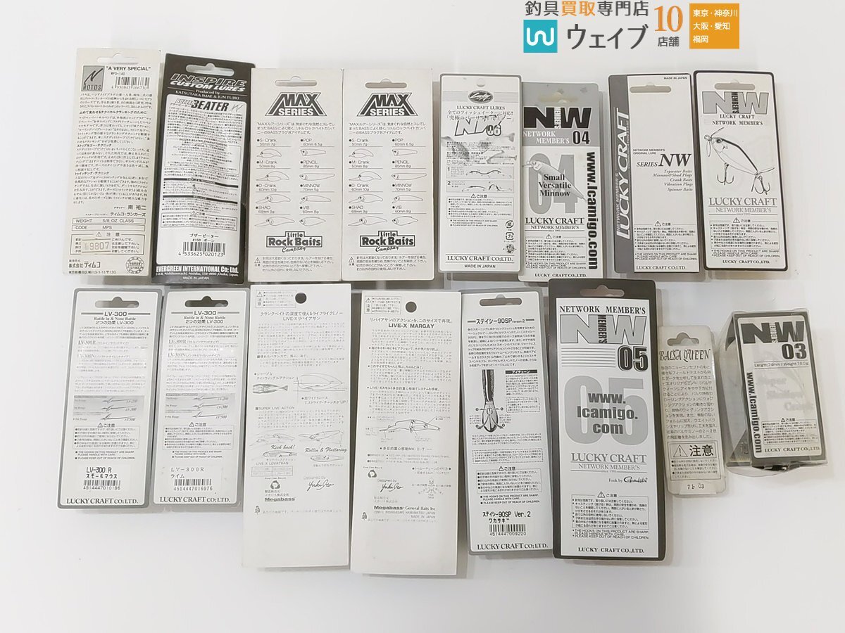 Yahoo!オークション - メガバス ライブX リバイアサン・マーゲイ ラッ...