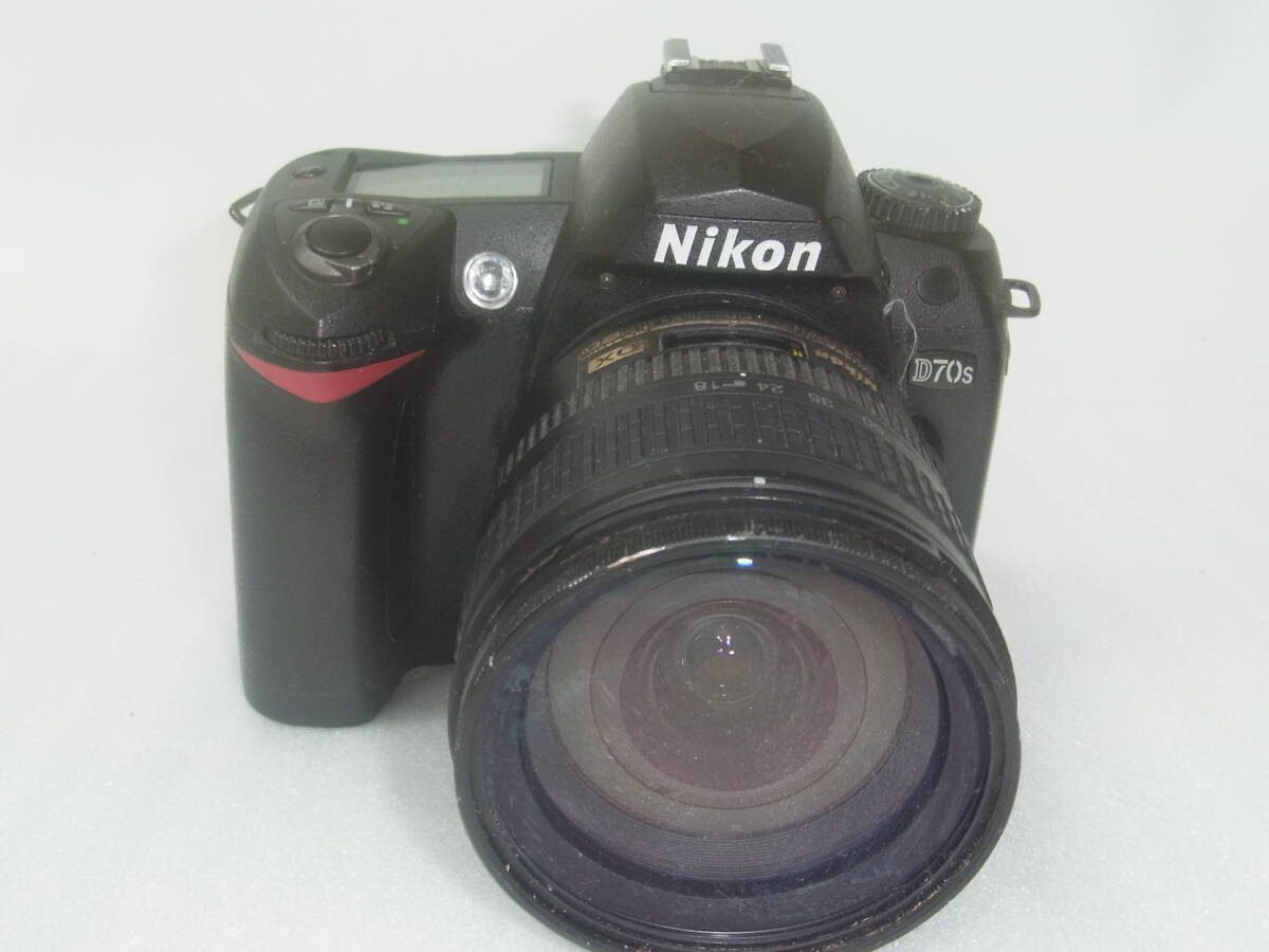 Yahoo!オークション - 7139 Nikon D70S 18-70mm 1 3.5-4.5G 一眼レフカ...