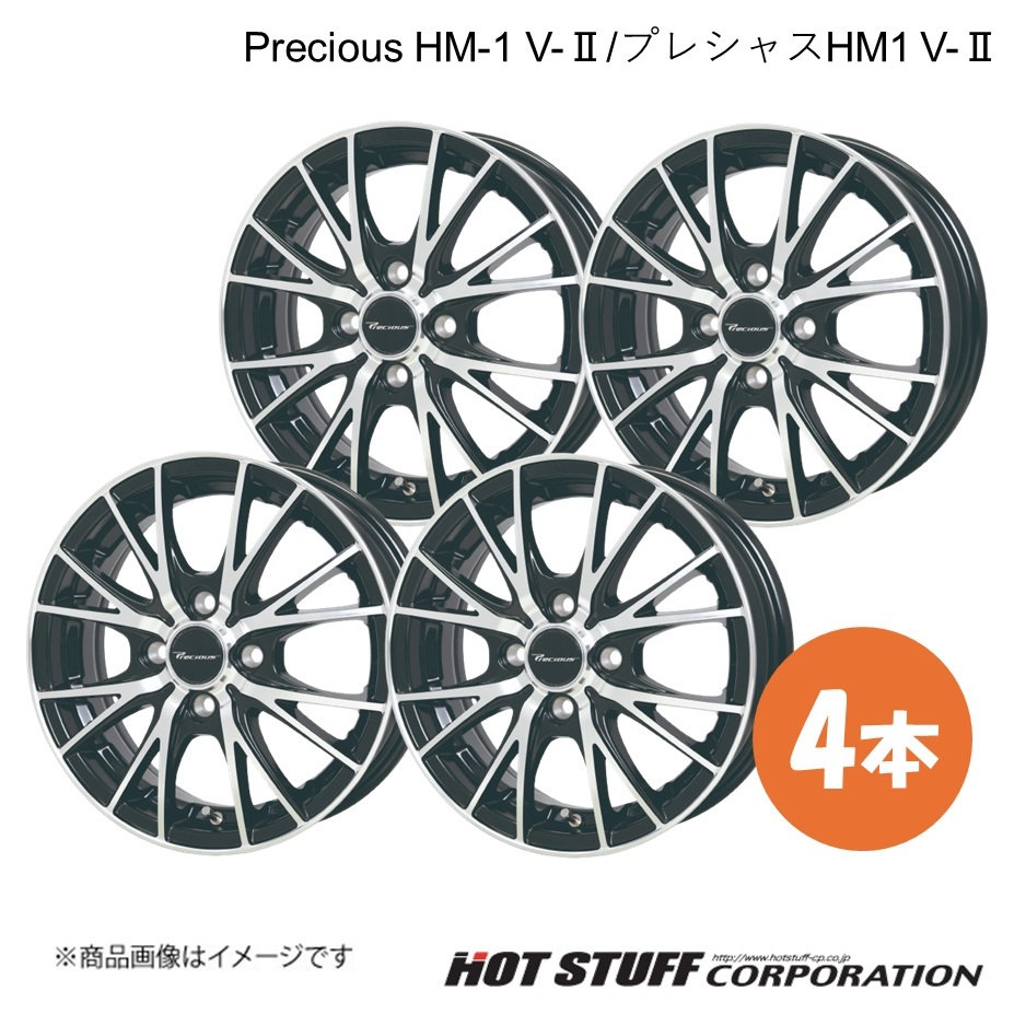 Yahoo!オークション - Precious HM-1 V-II ホイール 4本【14×4.5J 4-1...