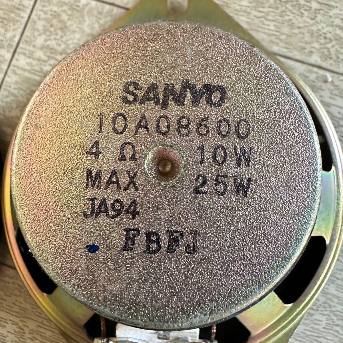 Yahoo!オークション - ＆【A0748】 SANYO サンヨー クリアーコーンスピ...