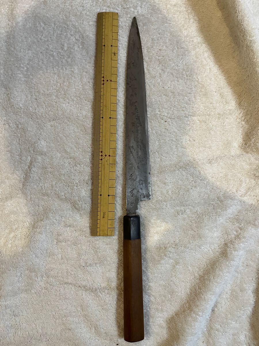 Yahoo!オークション - 正本 秀 柳刃包丁 刺身包丁 和包丁 265mm