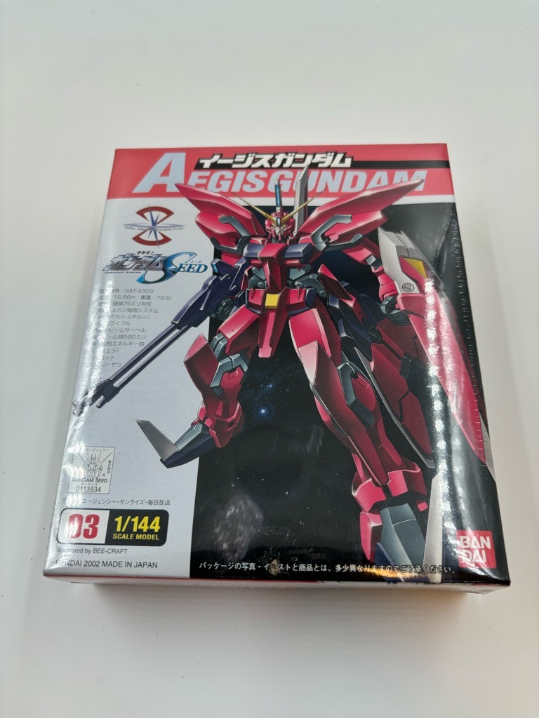 Yahoo!オークション - b-d29 未組立 BANDAI 1/144 03 イージスガンダム...