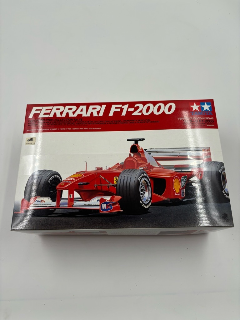 Yahoo!オークション - b-d289 未組立 未組立 TAMIYA/タミヤ FERRARI F1...