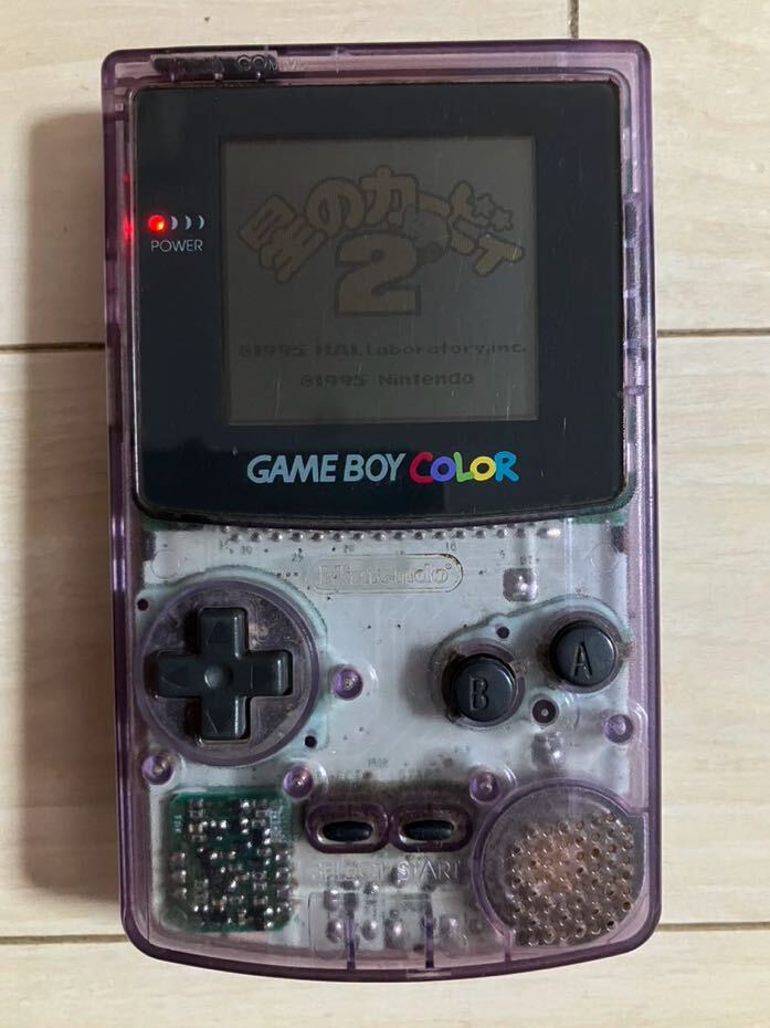 Yahoo!オークション - Nintendo GAME BOY COLOR CGB-001 本体 スケルト...