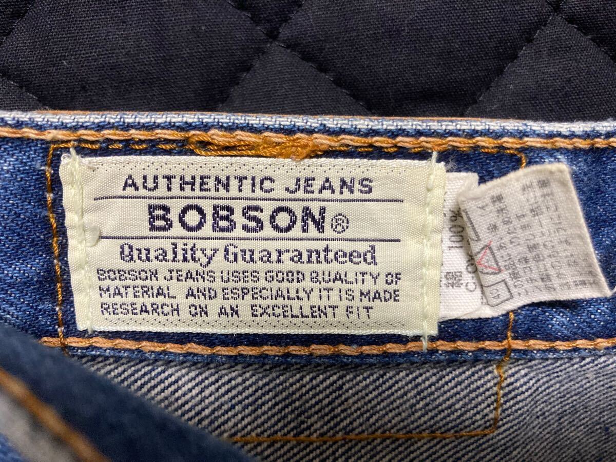 Yahoo!オークション - BOBSON ボブソン デニム半ズボン160-170cm （ブ...