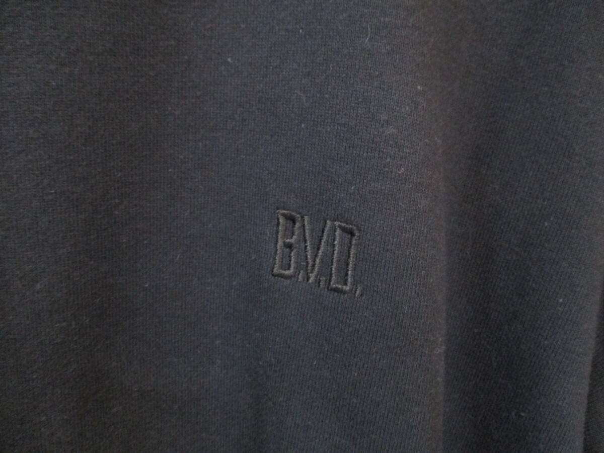 Yahoo!オークション - BVD プルオーバー コットン 無地 スウェット 丸...