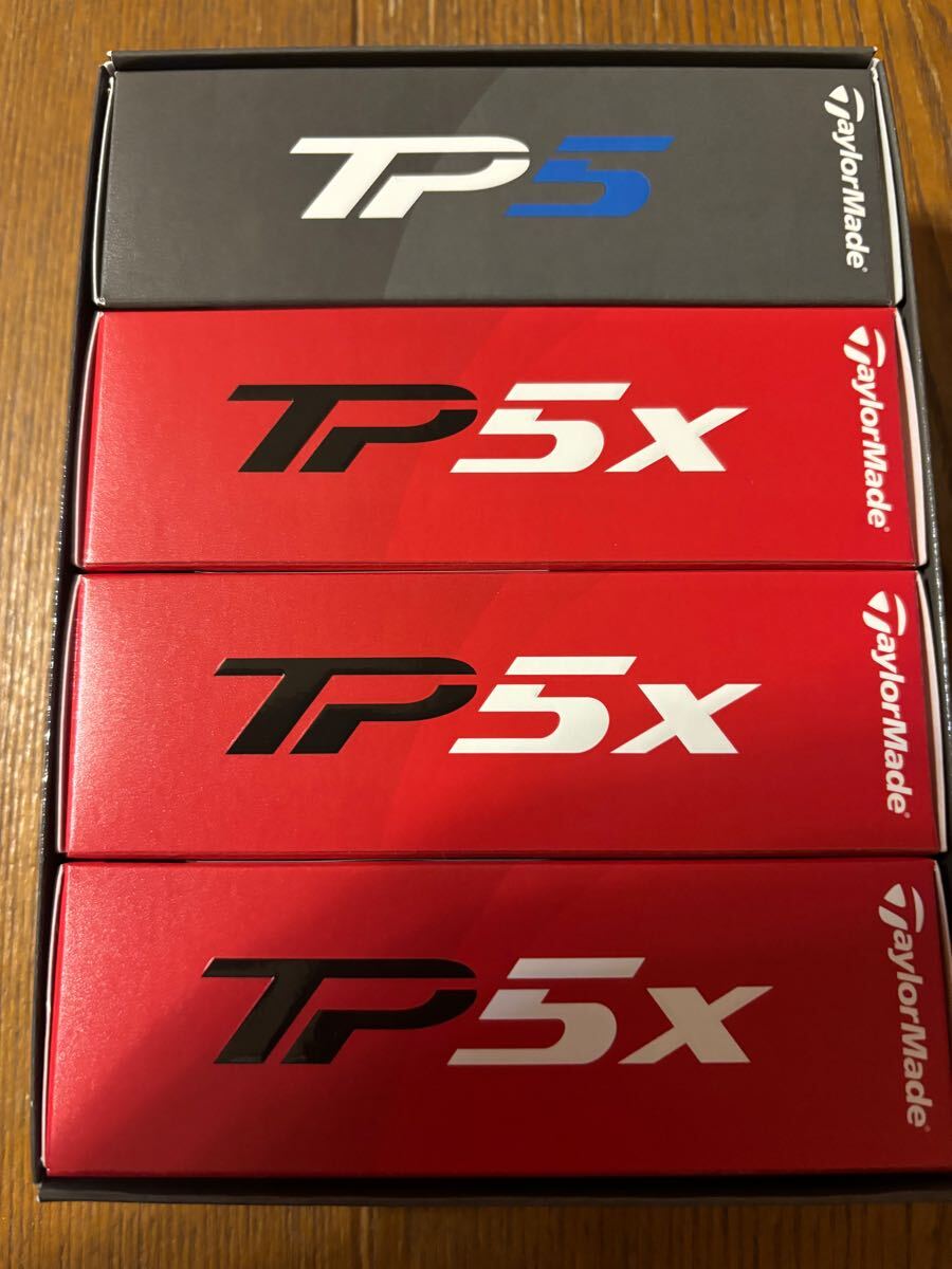 Yahoo!オークション - TaylorMade TP5 3球 TP5x 9球