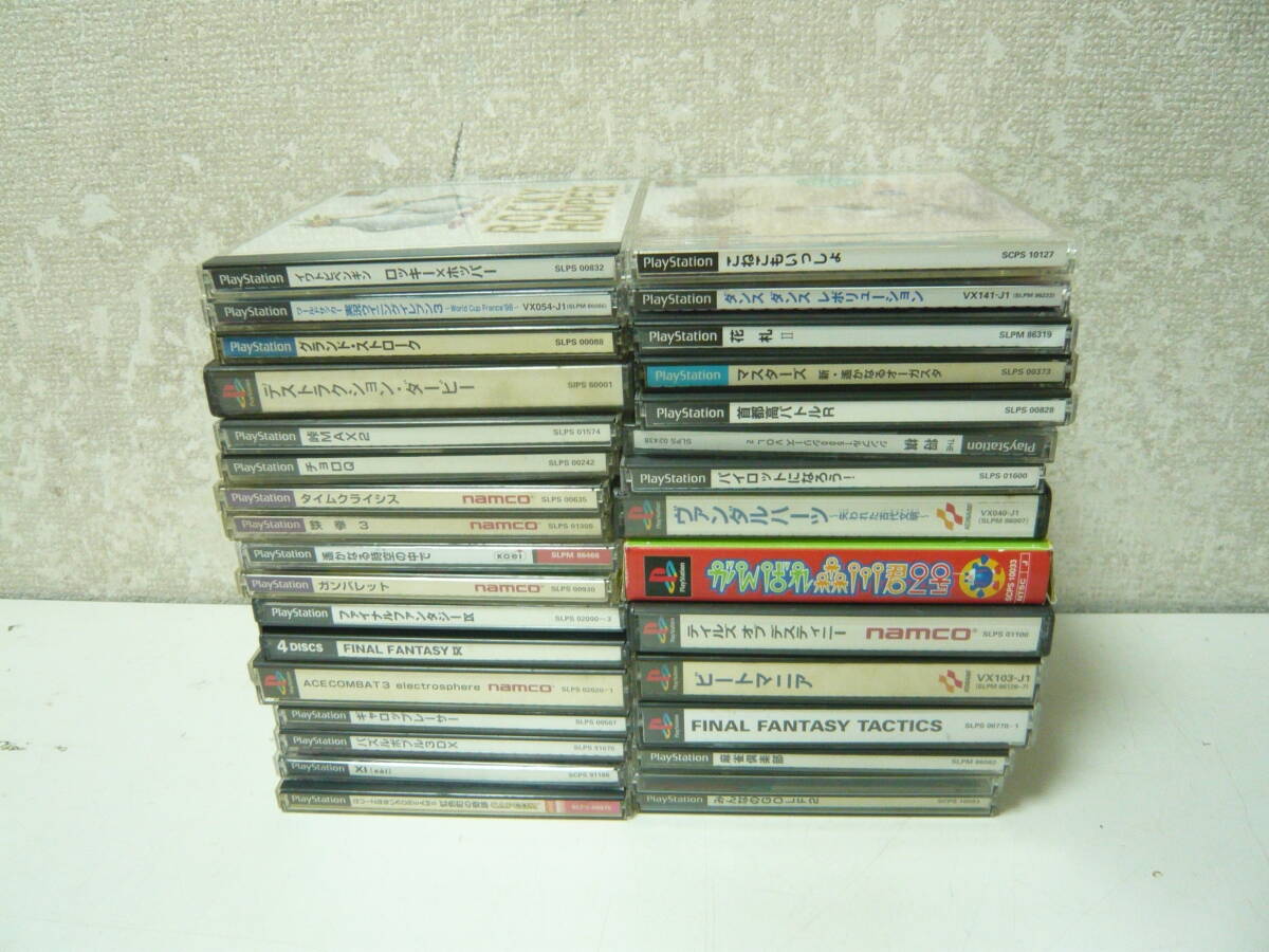 Yahoo!オークション - 2）PSソフト31枚セット 〈パズルボブル3DX ギ...