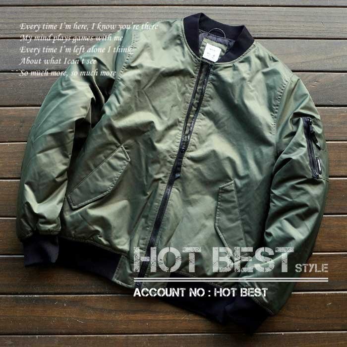NEW発売 LEFTIES限り品☆US-ARMYメンズ プレミア MA-1 ミリタリー 中綿ジャケット フライトブルゾン アウトドア 3552表記G【M-L程度】