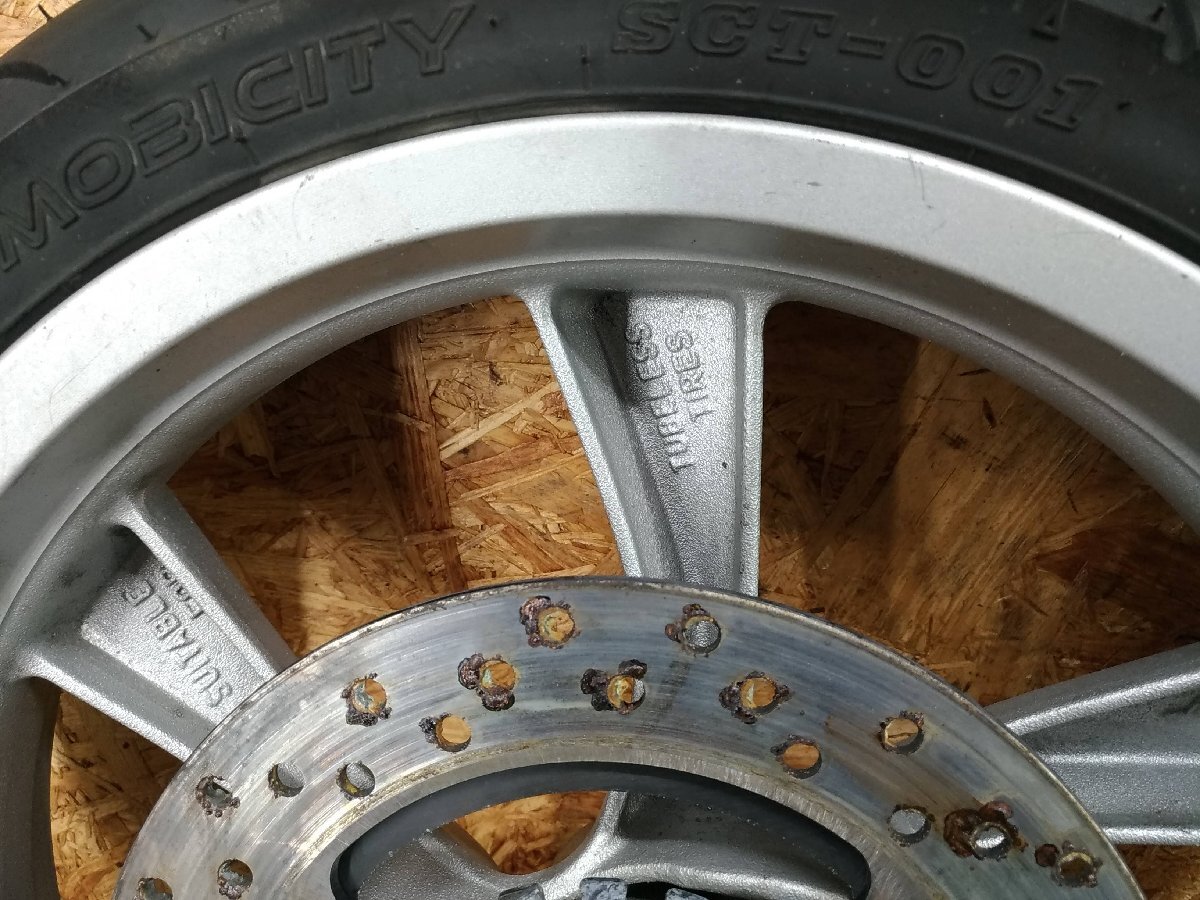 Yahoo!オークション - [Y11] トリシティ125 純正フロントホイールABSプ...