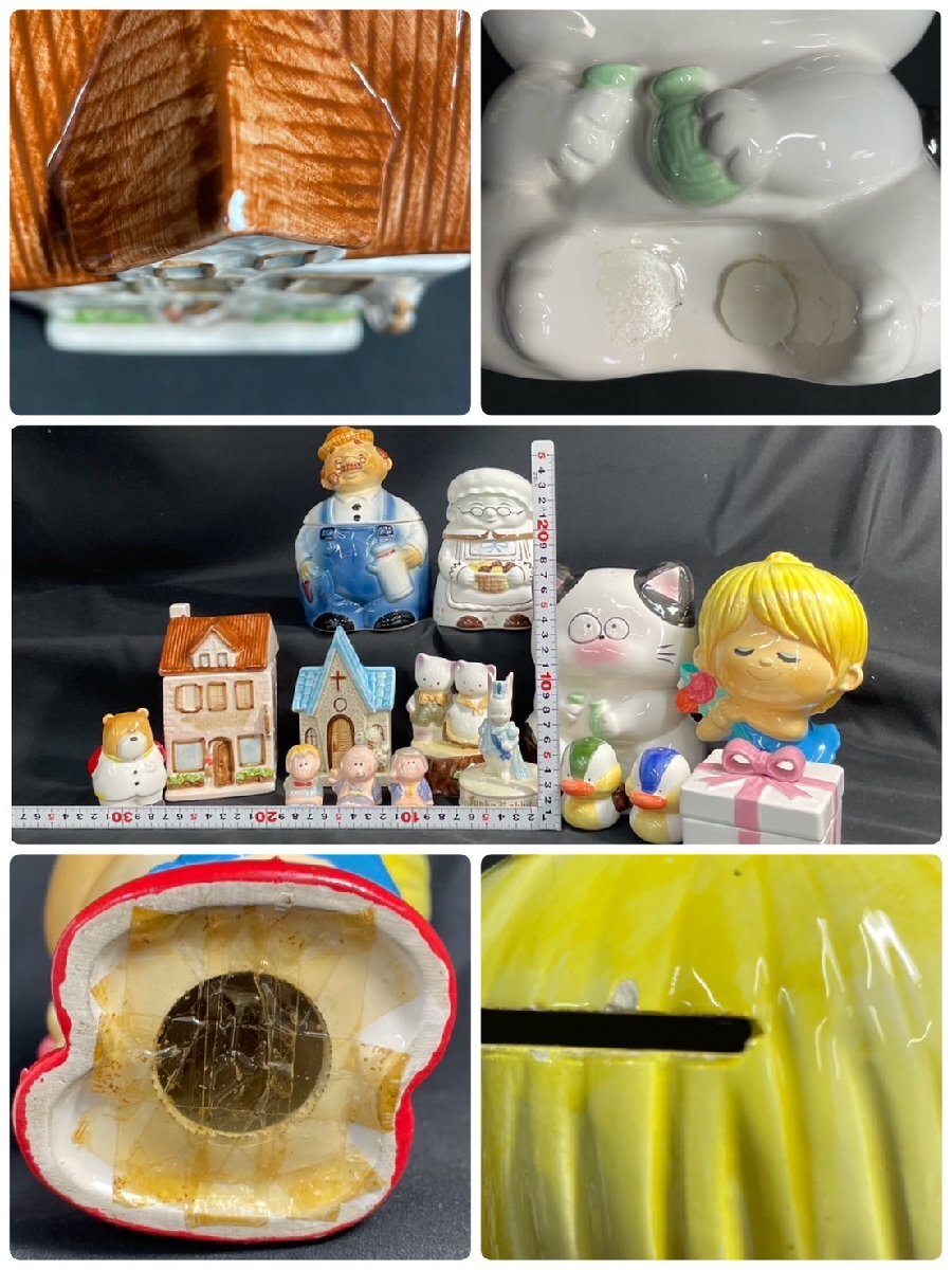 Yahoo!オークション - MIK953 置物 陶器 昭和レトロ ファンシー 亜土ち...