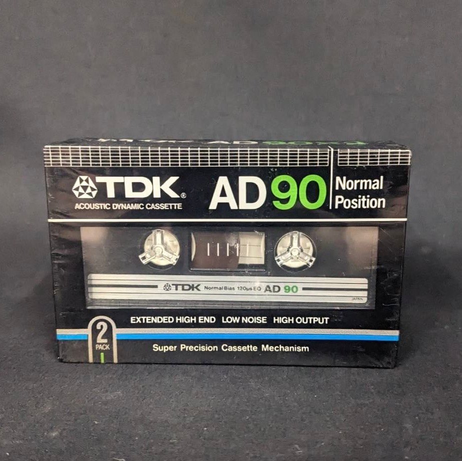 Yahoo!オークション - MIK879 カセットテープ TDK AD90 片面45分・両面...