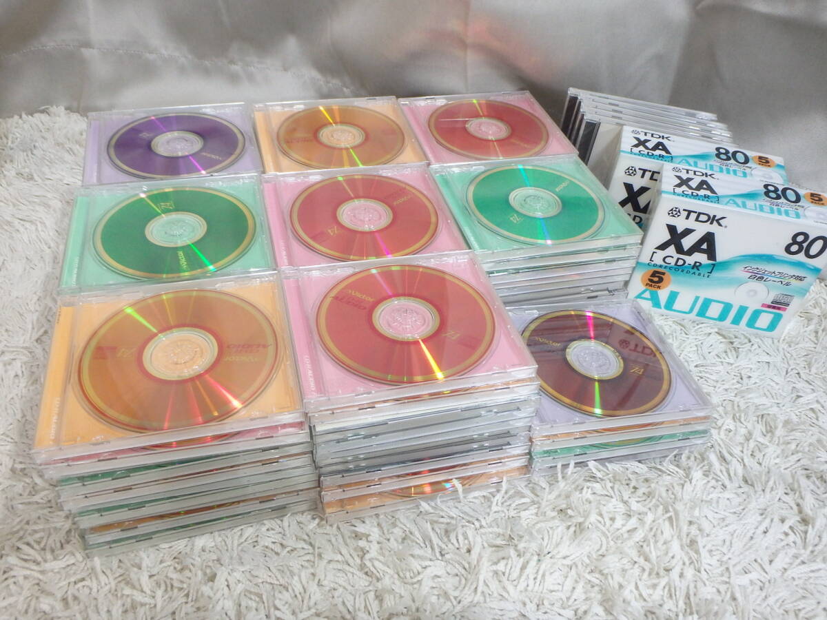 Yahoo!オークション - すべて音楽用（録音用）合計110枚 Victor CD-R 7...