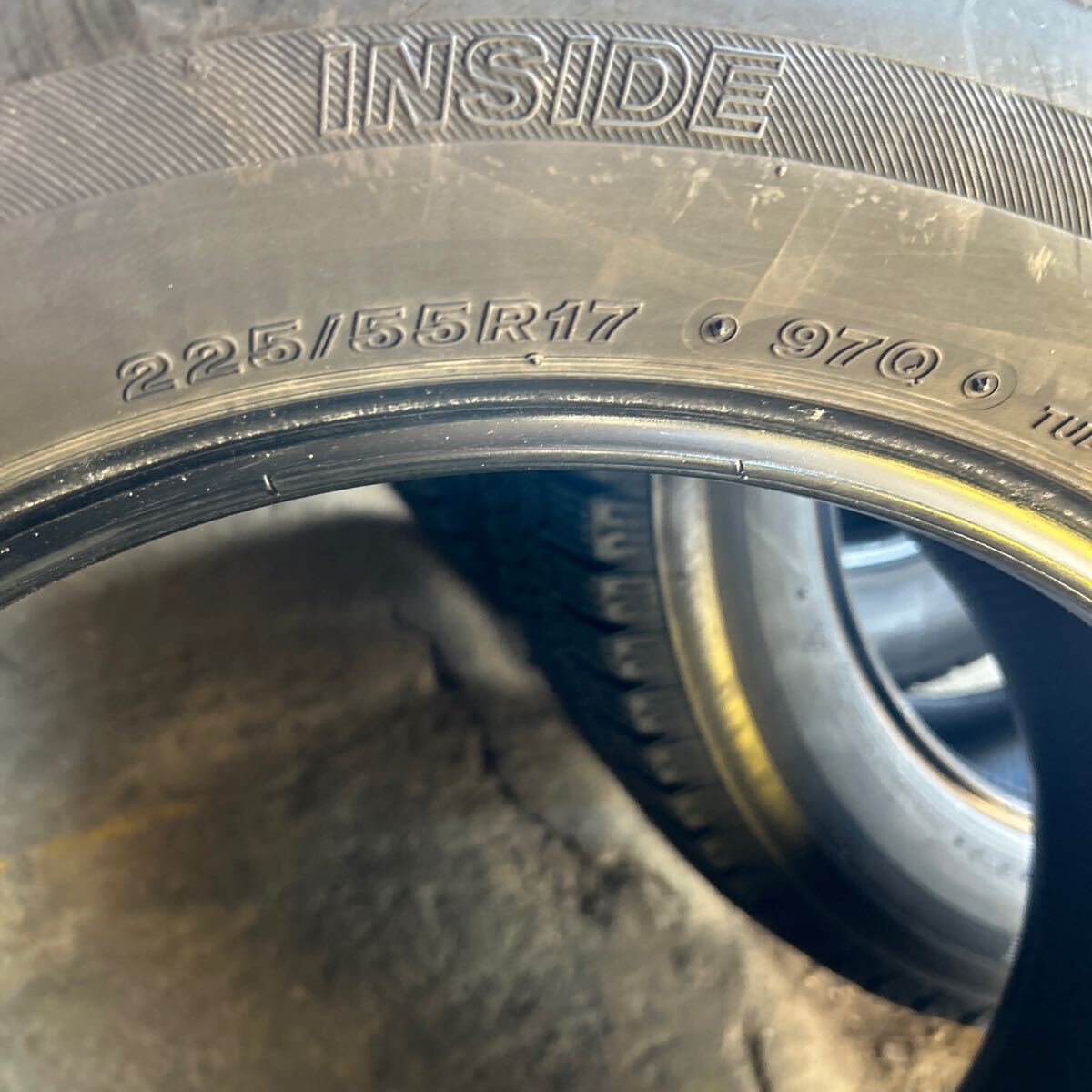 Yahoo!オークション - ブリヂストンVRX2 225/55R17 4本セット 18年式